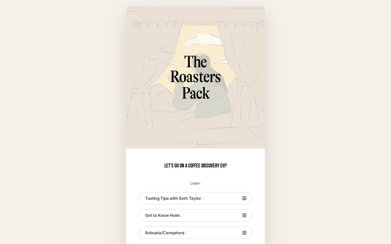 The Roasters Pack Links